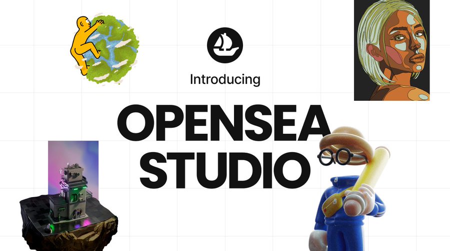 OpenSea Launches Creator Studio for Effortless NFT Launch